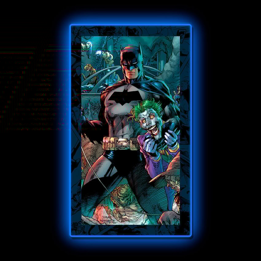 Batman LED Mini-Poster Light by Brandlite | Sideshow Collectibles