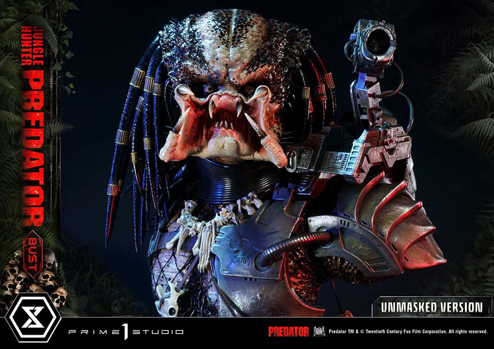 Jungle Hunter Predator Bust by Prime 1 Studio | Sideshow Collectibles