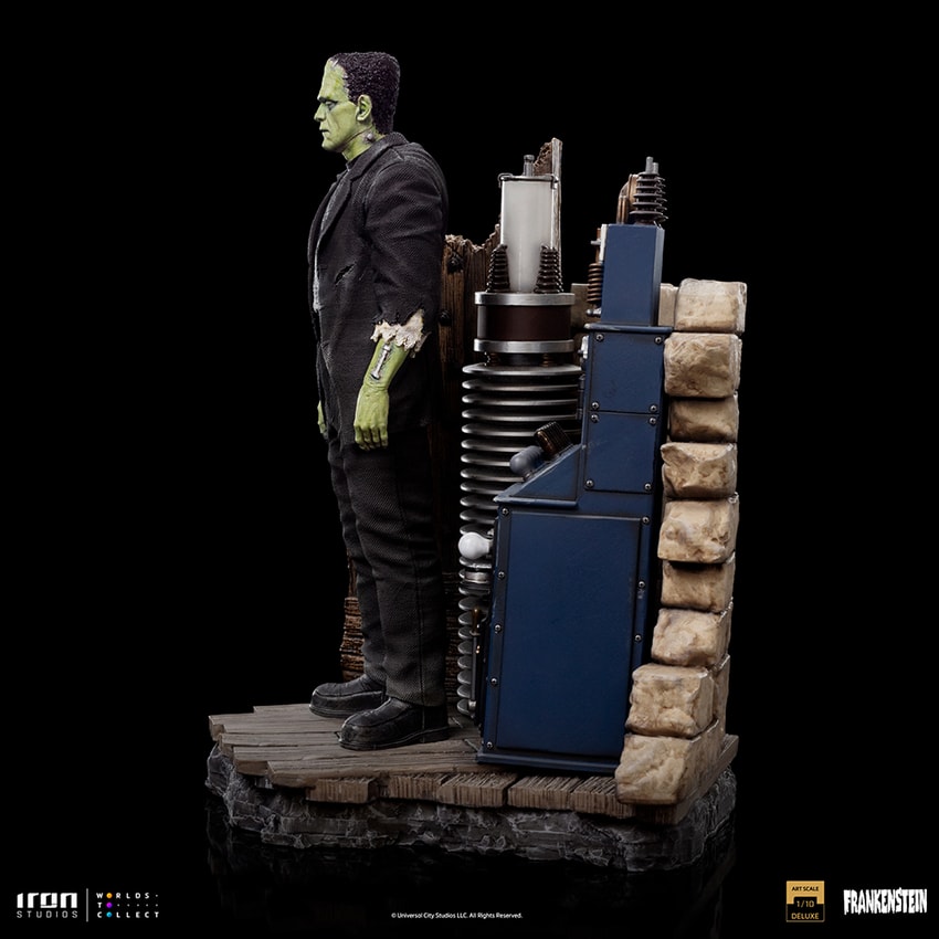 Frankenstein Monster Deluxe 1:10 Scale Statue by Iron Studios ...