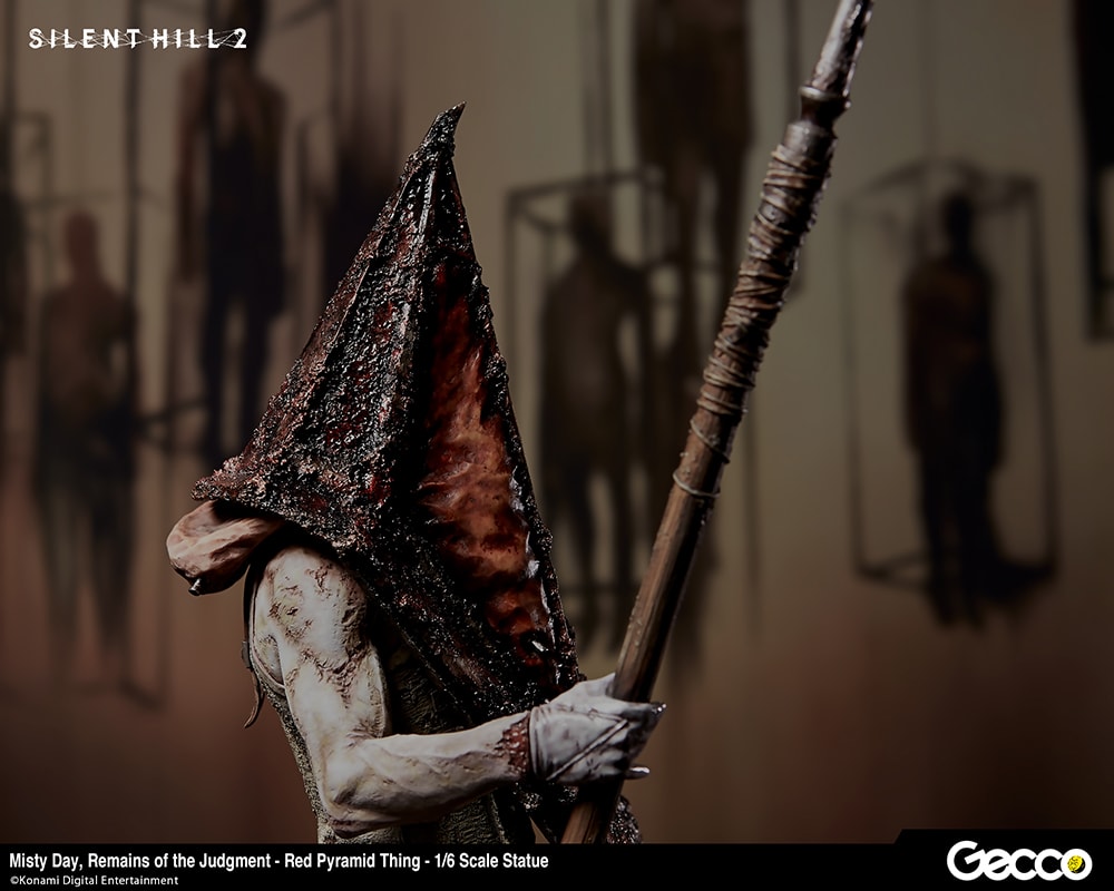 Red Pyramid Thing Statue by Gecco Co | Sideshow Collectibles
