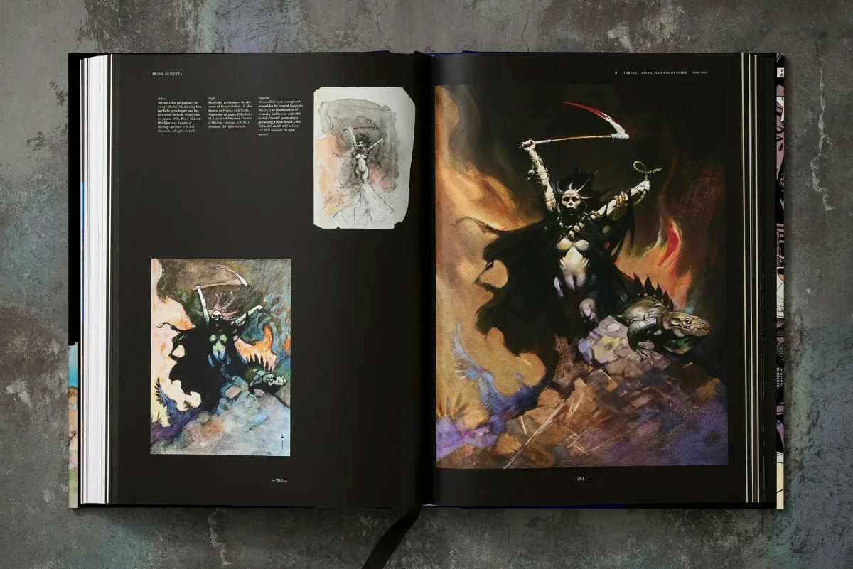 The Fantastic World of Frank Frazetta Book by Taschen | Sideshow ...