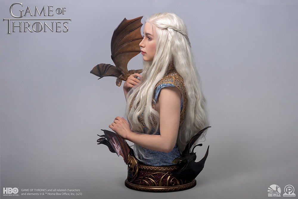 Daenerys Targaryen Life-Size Bust by Infinity Studio X Penguin Toys ...