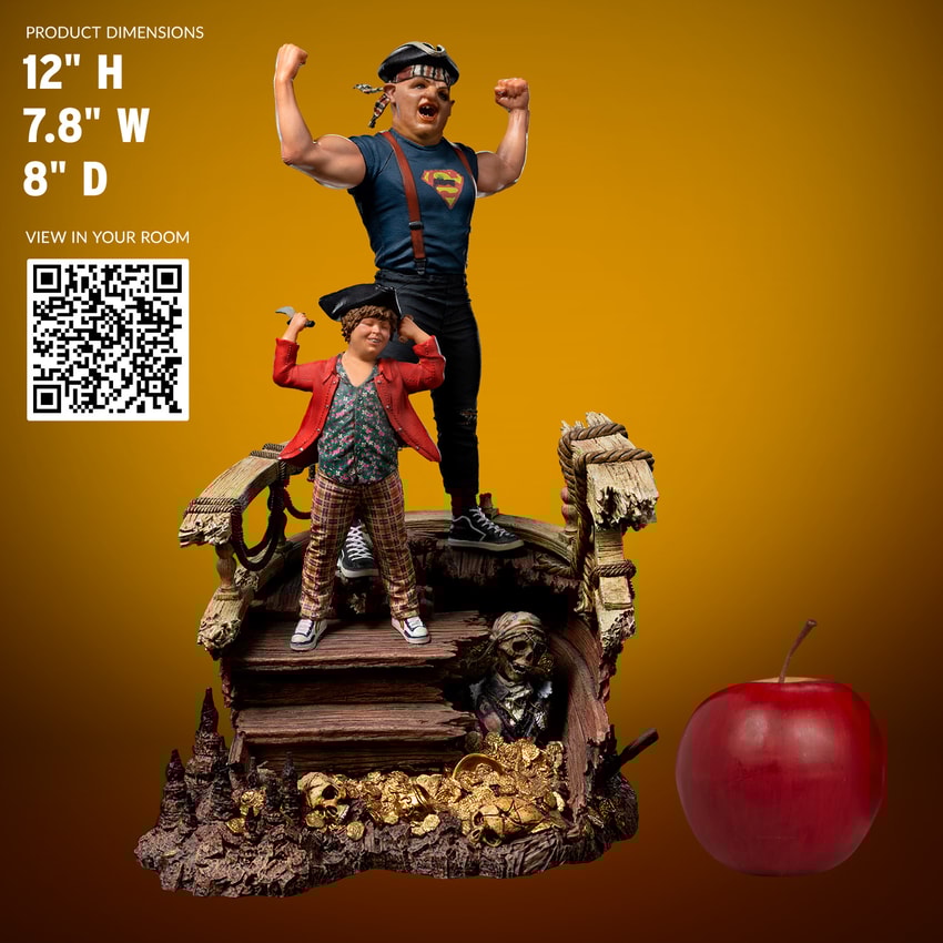 Sloth and Chunk Deluxe Statue by Iron Studios | Sideshow Collectibles