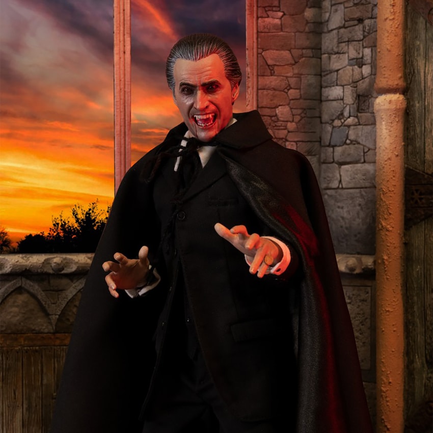 Christopher Lee as Dracula Deluxe Sixth Scale Figure | Sideshow ...