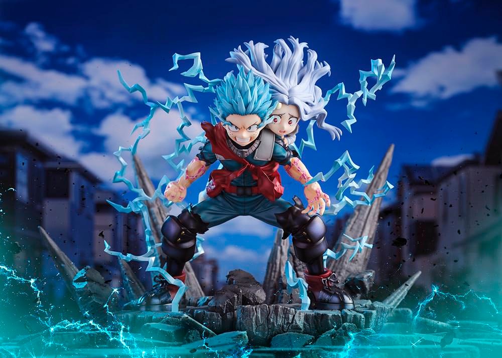 Izuku Midoriya & Eri Super Situation Statue by Takara Tomy | Sideshow ...