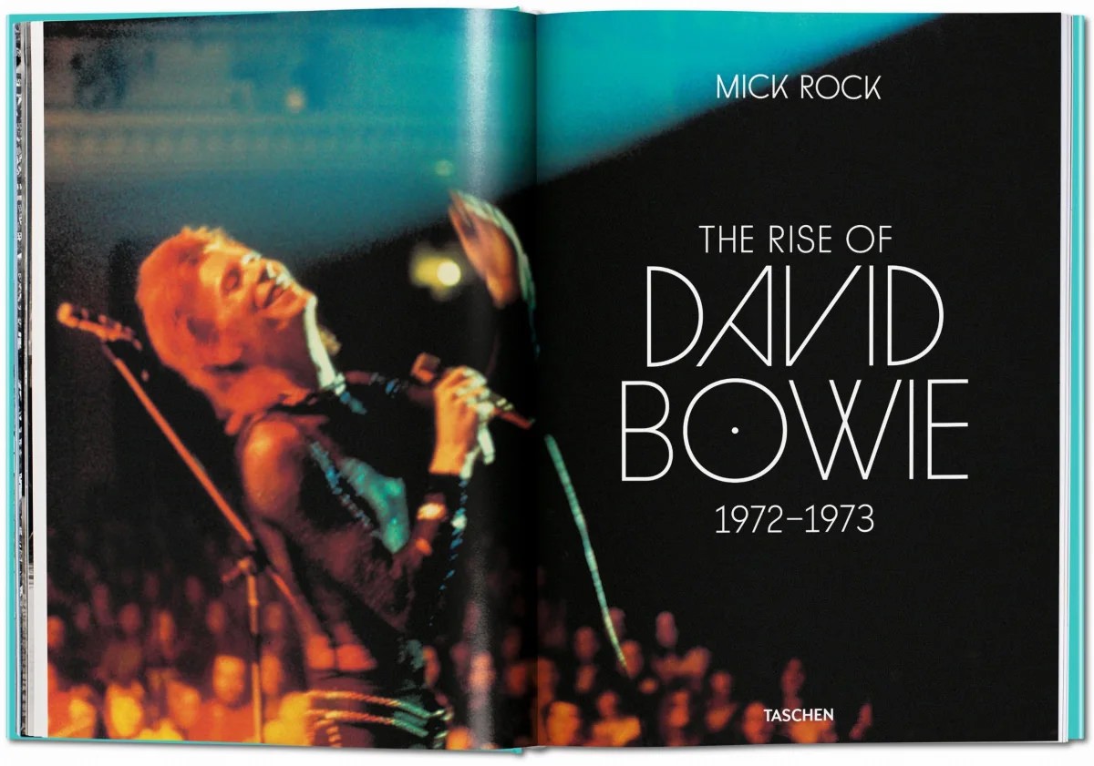 Mick Rock. The Rise of David Bowie. 1972-1973 (Lenticular Version) Book ...