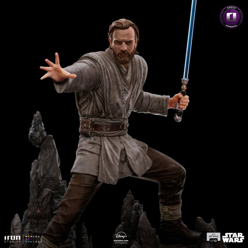 Obi-Wan Kenobi 1:10 Scale Statue by Iron Studios | Sideshow Collectibles