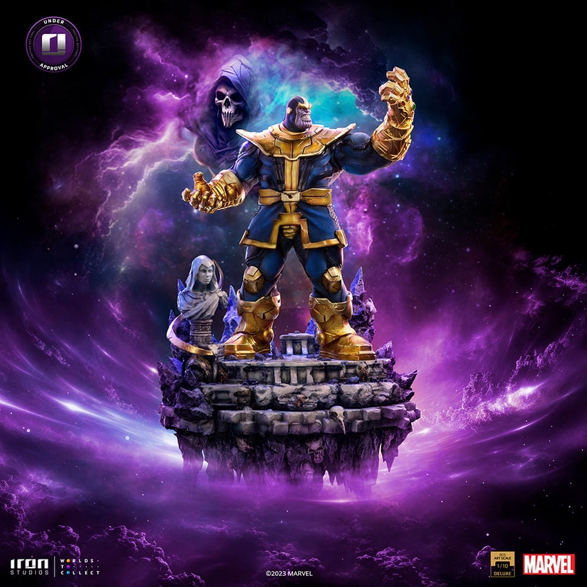 Thanos 1:10 Scale Statue by Iron Studios | Sideshow Collectibles