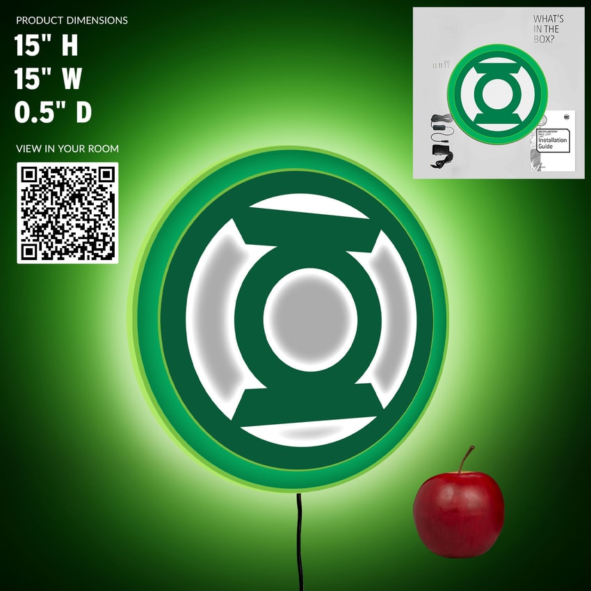 green lantern flash logo