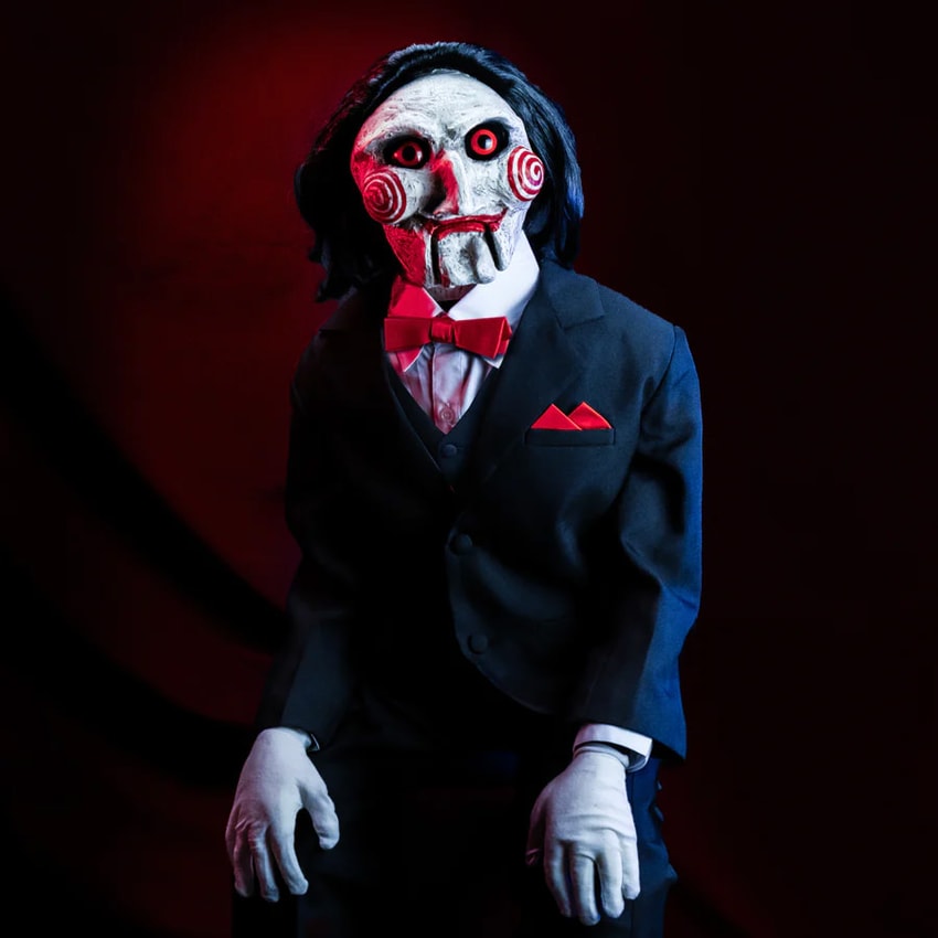 SAW Billy the Puppet Deluxe Prop Replica by Trick or Treat Studios ...