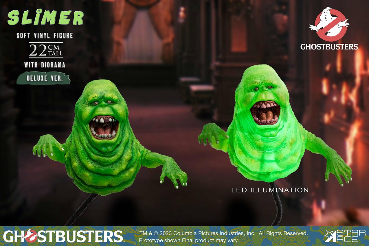 Slimer Deluxe Collectible Figure by Star Ace Toys | Sideshow Collectibles