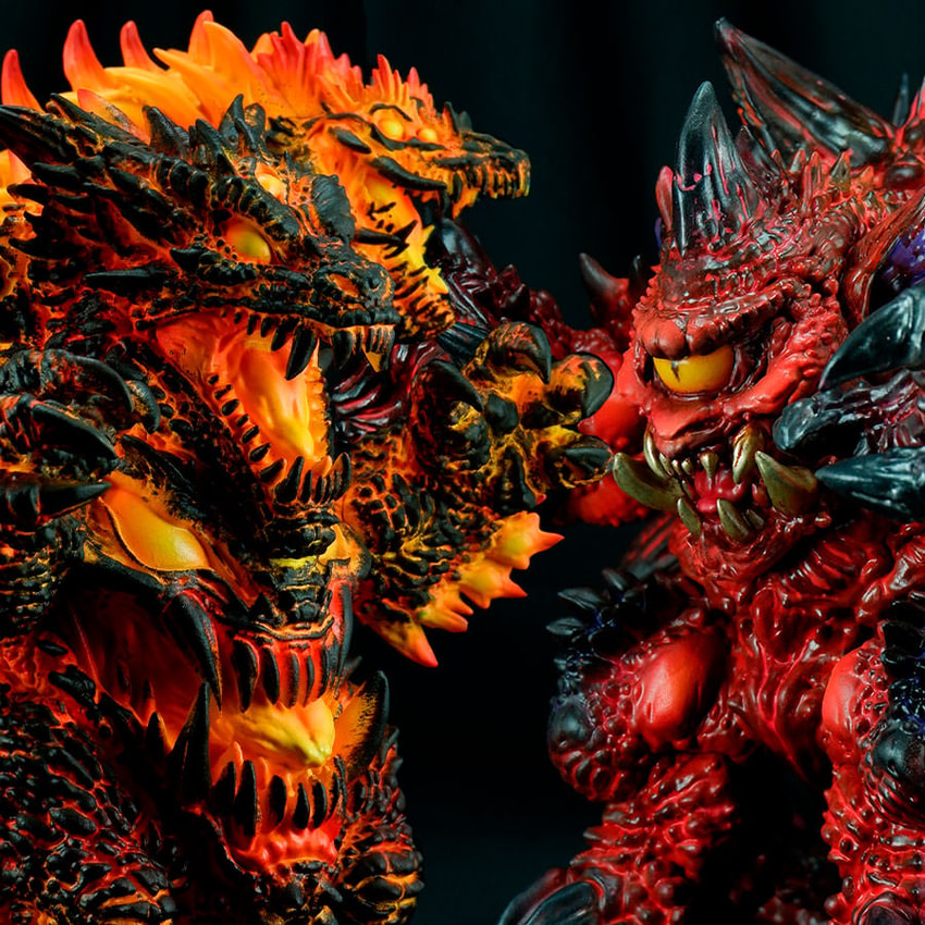 Lizard Demon Vinyl Statue by ARCO | Sideshow Collectibles
