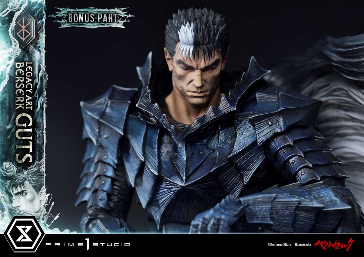 Berserk Legacy Art - Kentaro Miura - Guts Statues by Prime 1 Studio ...