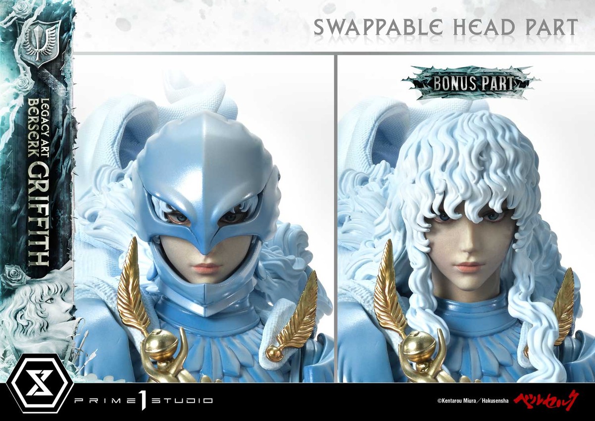 Berserk Legacy Art - Kentaro Miura - Griffith Statues by Prime 1 Studio ...