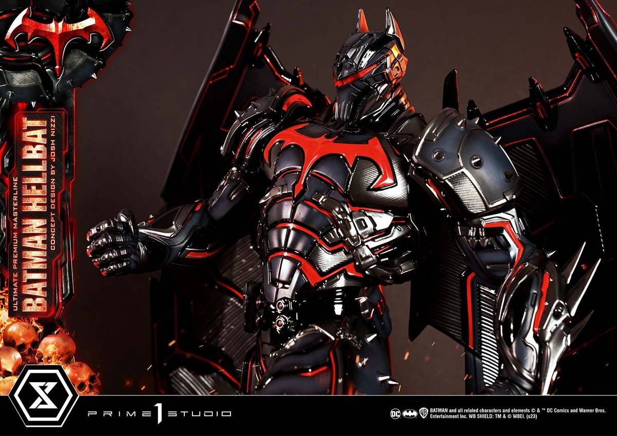 Batman Hellbat (Deluxe Bonus Version) Quarter Scale Statue by Prime 1 ...