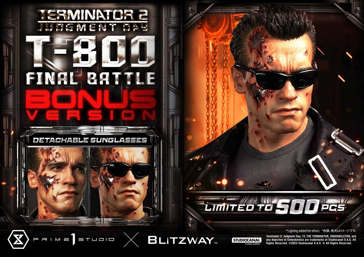 T-800 Final Battle 1:3 Scale Statue by Prime 1 Studio | Sideshow ...