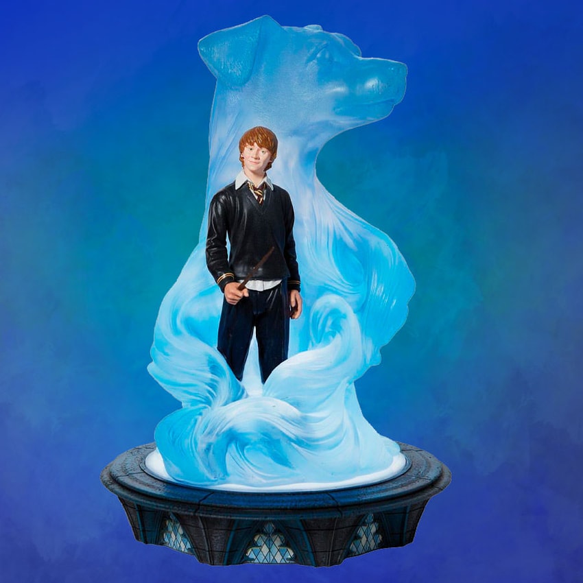 Ron & Light Up Patronus Statue by Enesco | Sideshow Collectibles