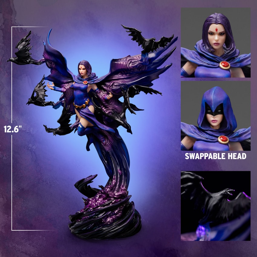 Raven Art Scale 1:10 Statue by Iron Studios | Sideshow Collectibles