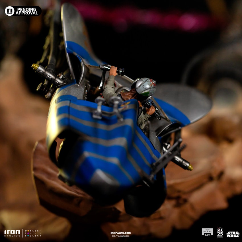 Anakin’s Pod Racer Demi Art Scale 1:20 Statue by Iron Studios ...