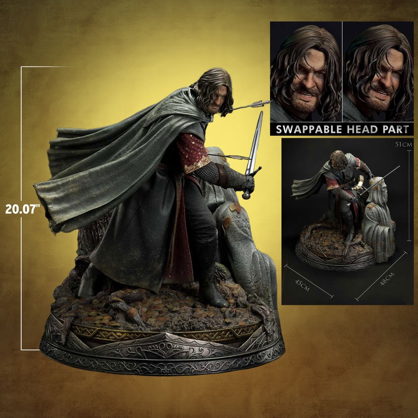 Boromir (Bonus Version) Quarter Scale Statue by Prime 1 Studio ...
