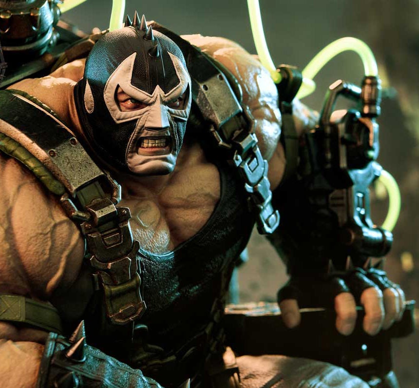 Bane on Throne Quarter Scale Statue by Prime 1 Studio | Sideshow ...