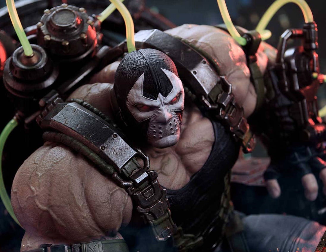 Bane on Throne Quarter Scale Statue by Prime 1 Studio | Sideshow ...