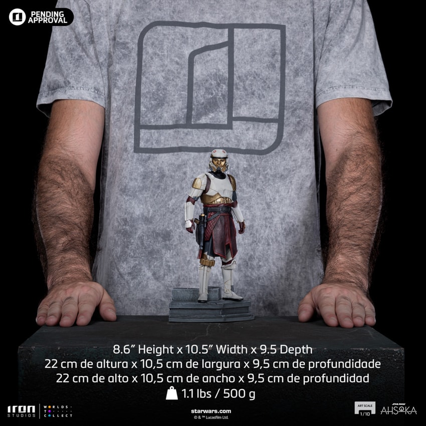 Captain Enoch Art Scale 1:10 Scale Statue by Iron Studios | Sideshow ...