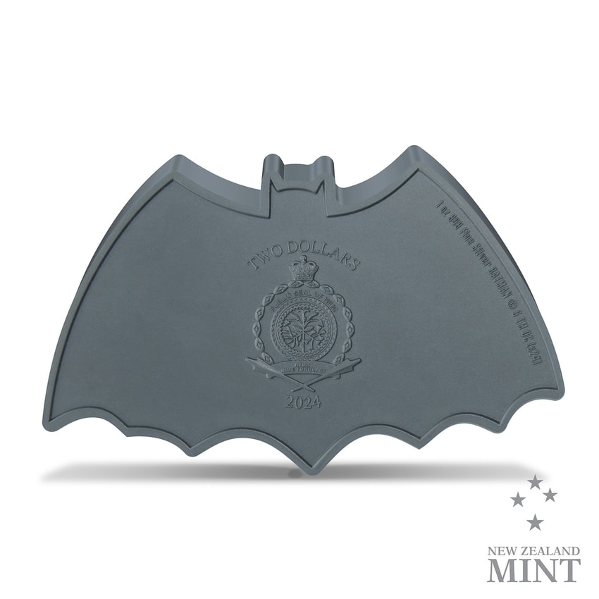 Batman 85 Years 1oz Silver Coin Silver Collectible by New Zealand Mint ...