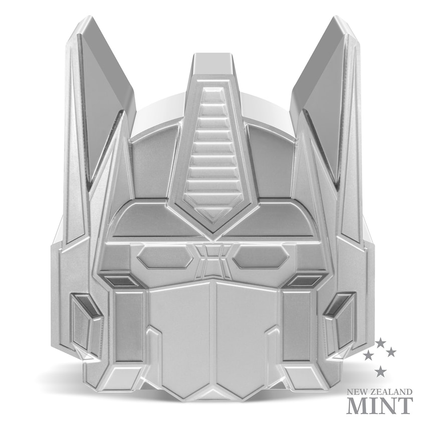 Optimus Prime 3oz Silver Coin by New Zealand Mint | Sideshow Collectibles