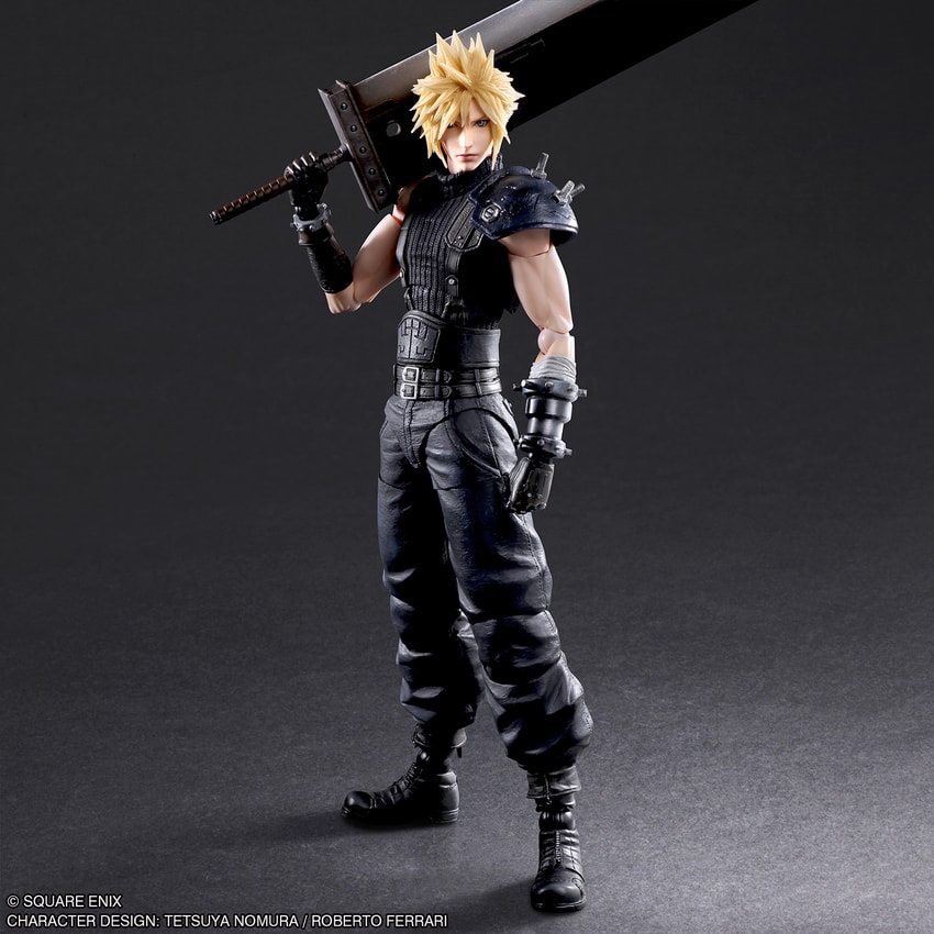 Cloud Strife Play Arts Kai Action Figure by Square Enix | Sideshow ...