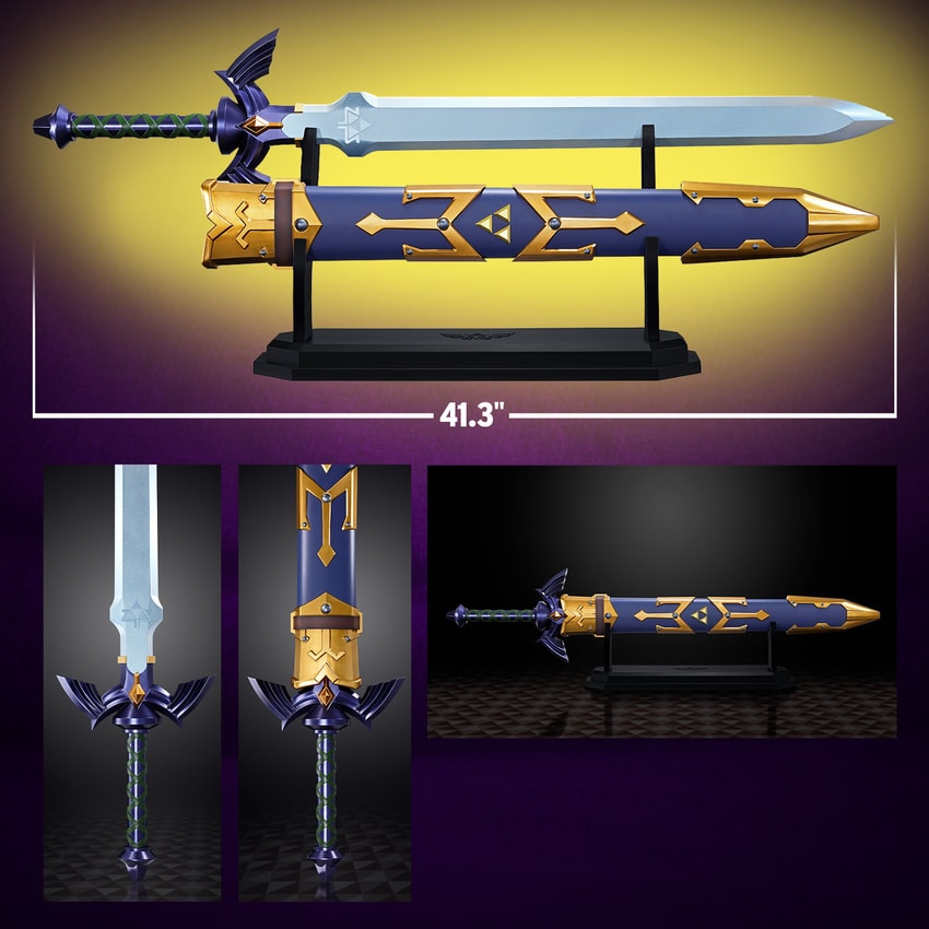 The Legend of Zelda Master Sword Prop Replica by Tamashii Nations ...
