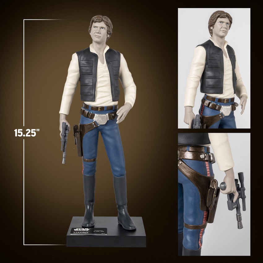 Han Solo Statue by Lladro | Sideshow Collectibles