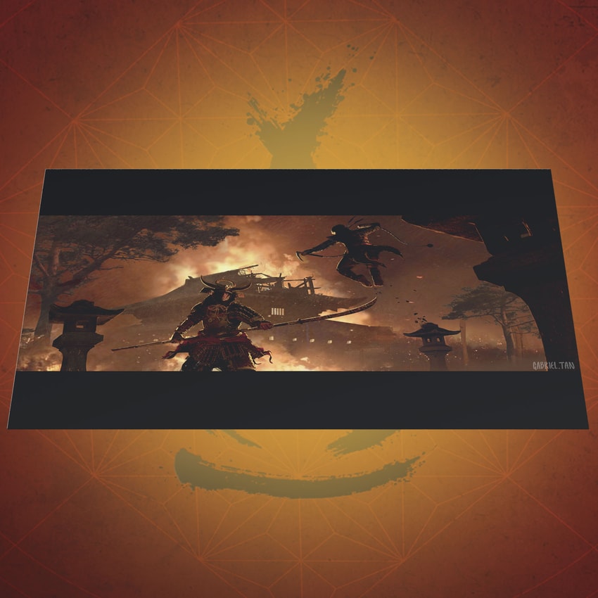 assassin's creed shadows coloring pages