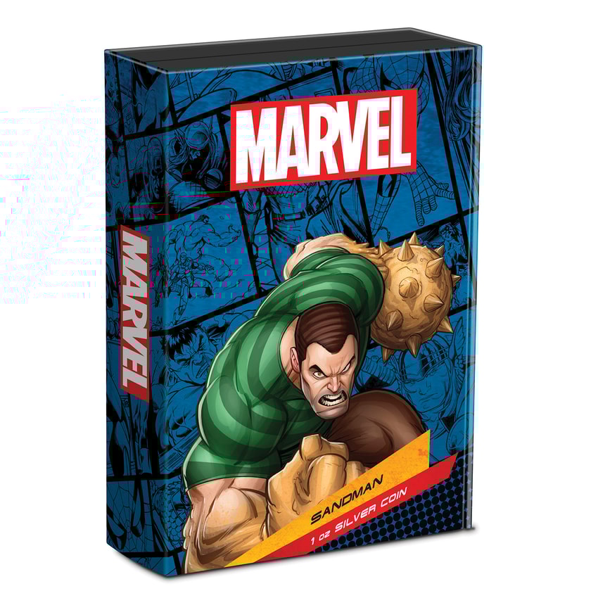 Sandman 1oz Silver Coin by New Zealand Mint | Sideshow Collectibles