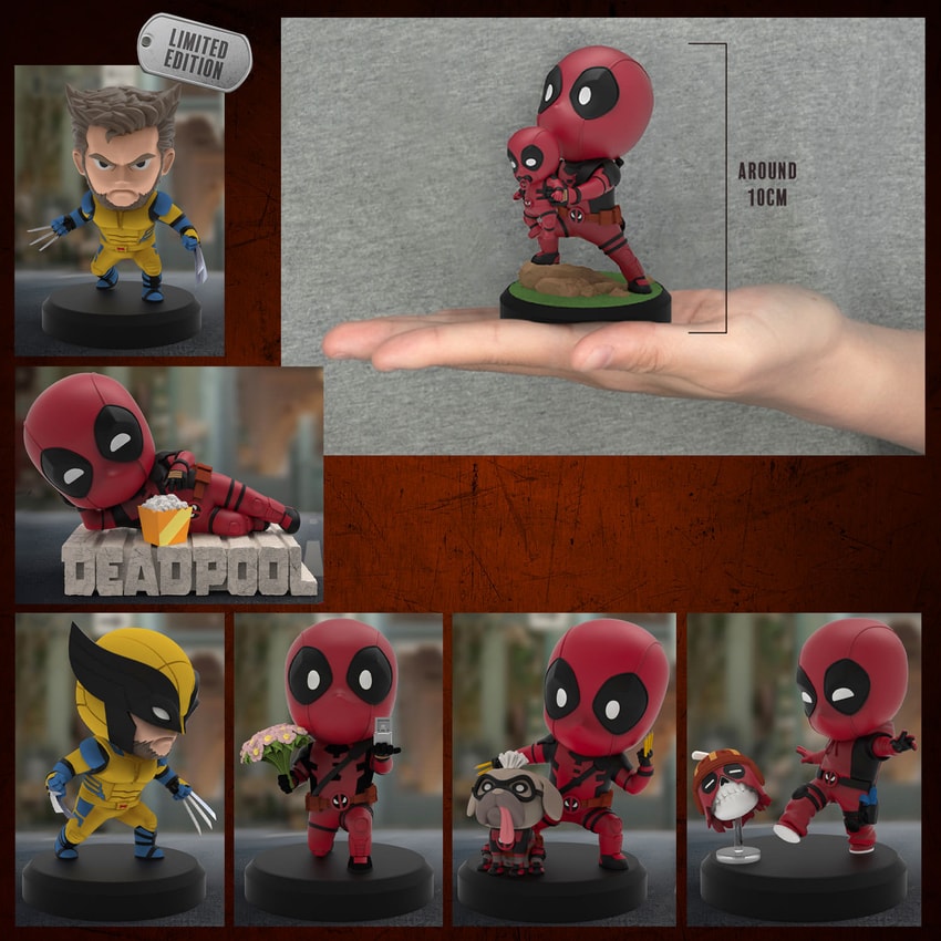 Deadpool & Wolverine Series Collectible Set by Beast Kingdom | Sideshow ...