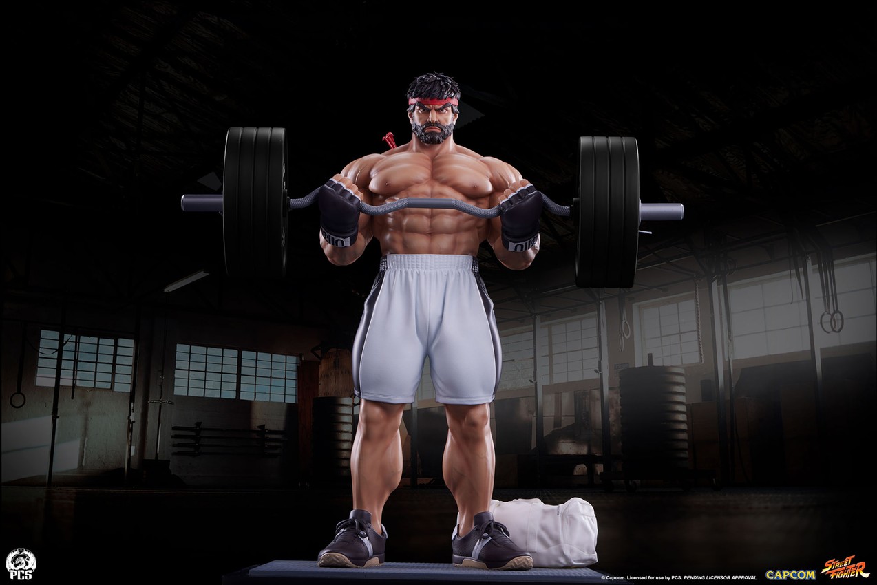 Ryu: Powerlifting (Battle Edition) Quarter Scale Statue by PCS ...