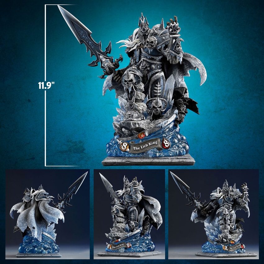 The Lich King Statue by HEX Collectibles | Sideshow Collectibles