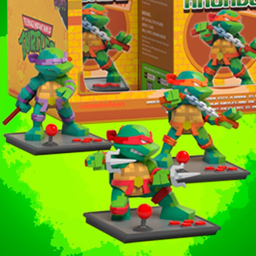 Arcade: TMNT Blind Box Set by Mighty Jaxx | Sideshow Collectibles
