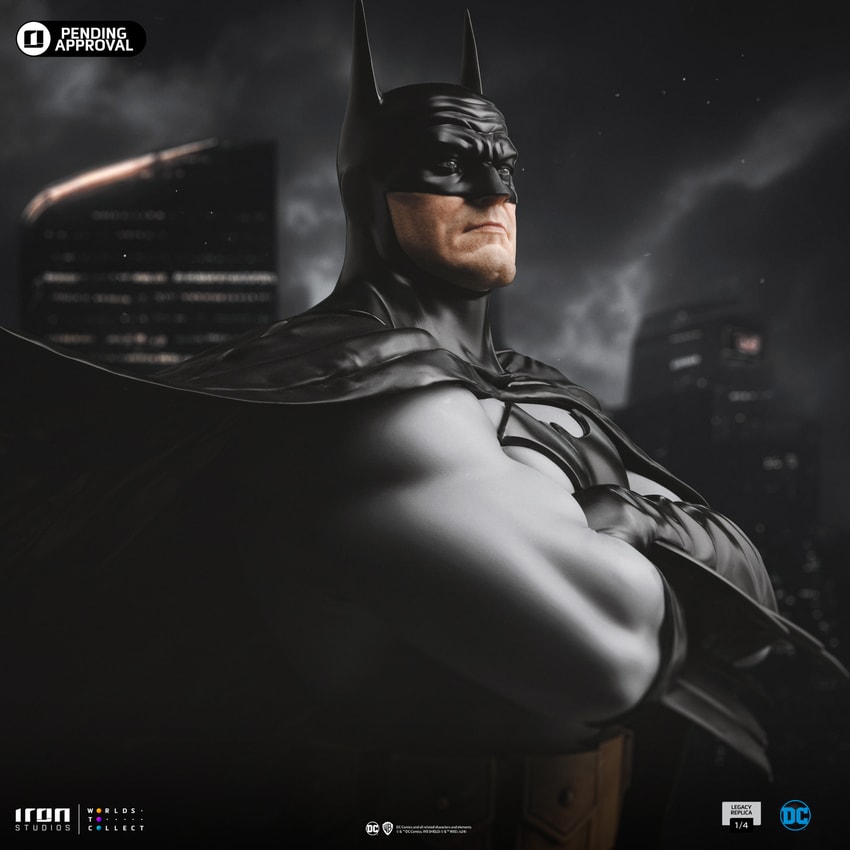 Batman DC Trinity Quarter Scale Statue by Iron Studios | Sideshow ...
