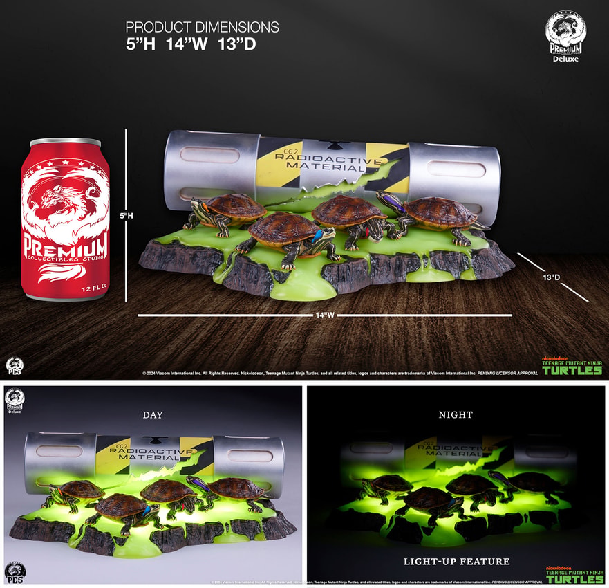TMNT: Origins Deluxe 1:1 Scale Diorama by PCS | Sideshow Collectibles