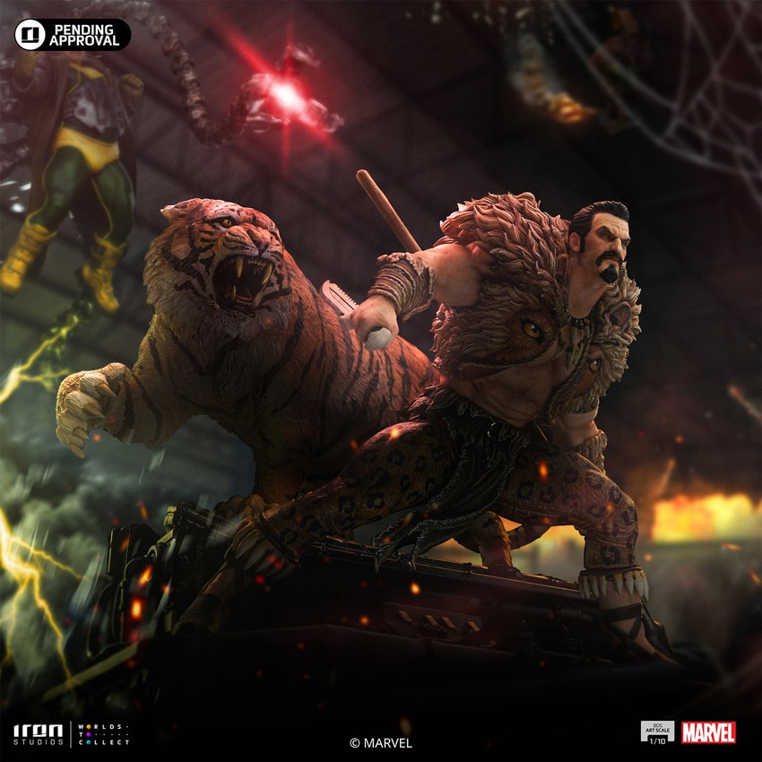 Kraven Art Scale Statue by Iron Studios | Sideshow Collectibles