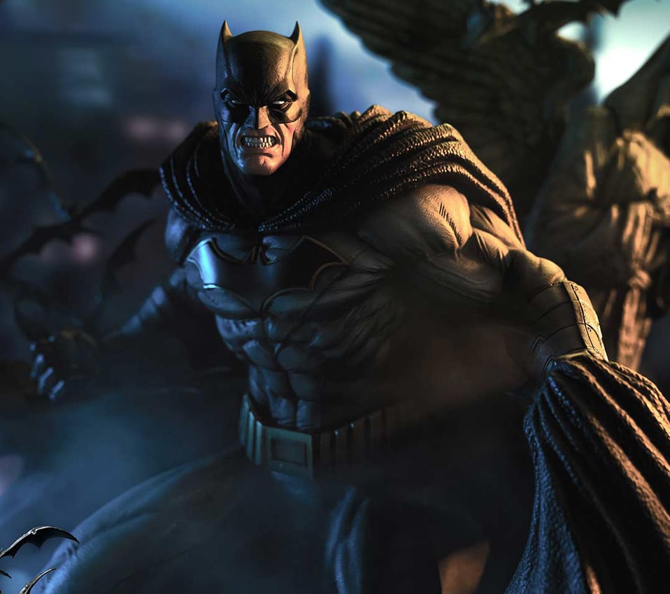 Batman Rebirth Edition Black Quarter Scale Statue by Prime 1 Studio ...