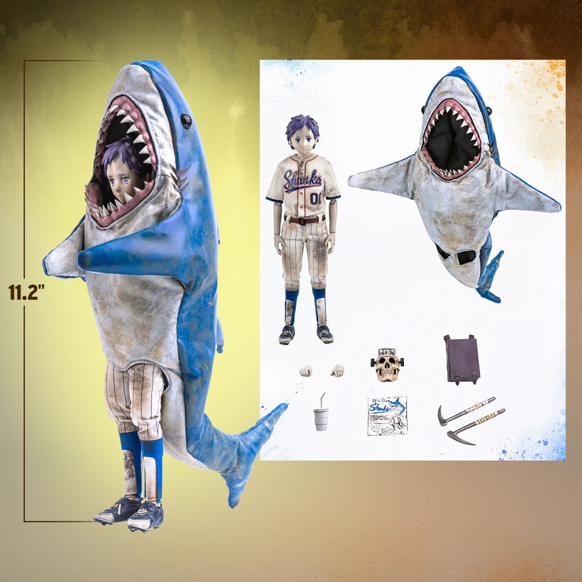 Ebisu (Peace Sharks Mascot Version) Sixth Scale Figure by Threezero ...