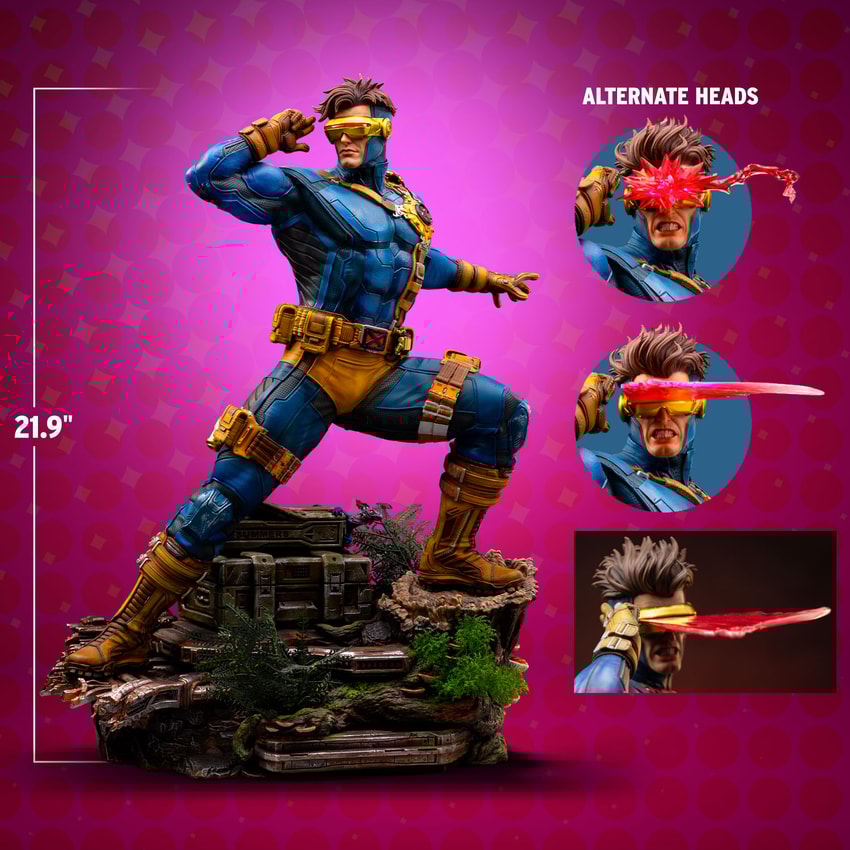 Cyclops Legacy Replica Quarter Scale Statue by Iron Studios | Sideshow ...