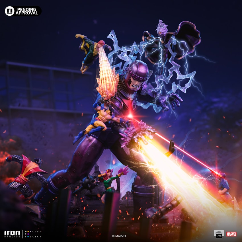 X-Men Danger Room Diorama by Iron Studios | Sideshow Collectibles