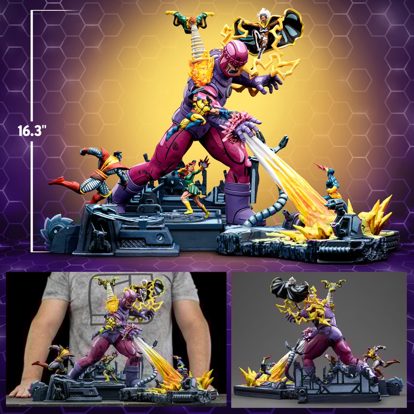 X-Men Danger Room Diorama by Iron Studios | Sideshow Collectibles