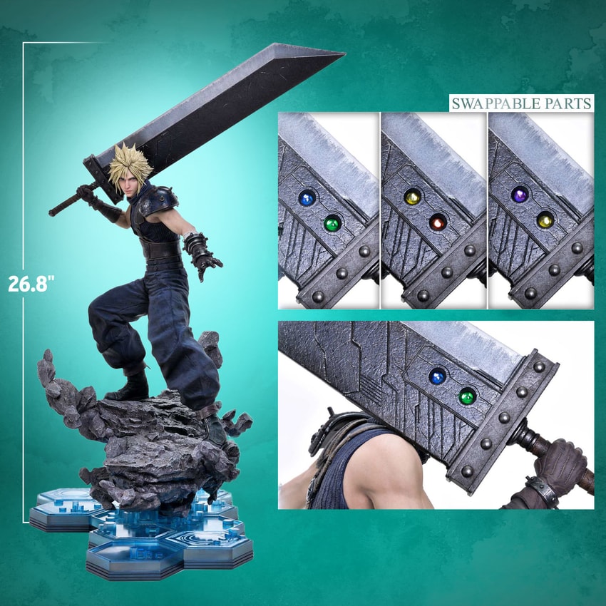 Cloud Strife Quarter Scale Statue by Square Enix | Sideshow Collectibles