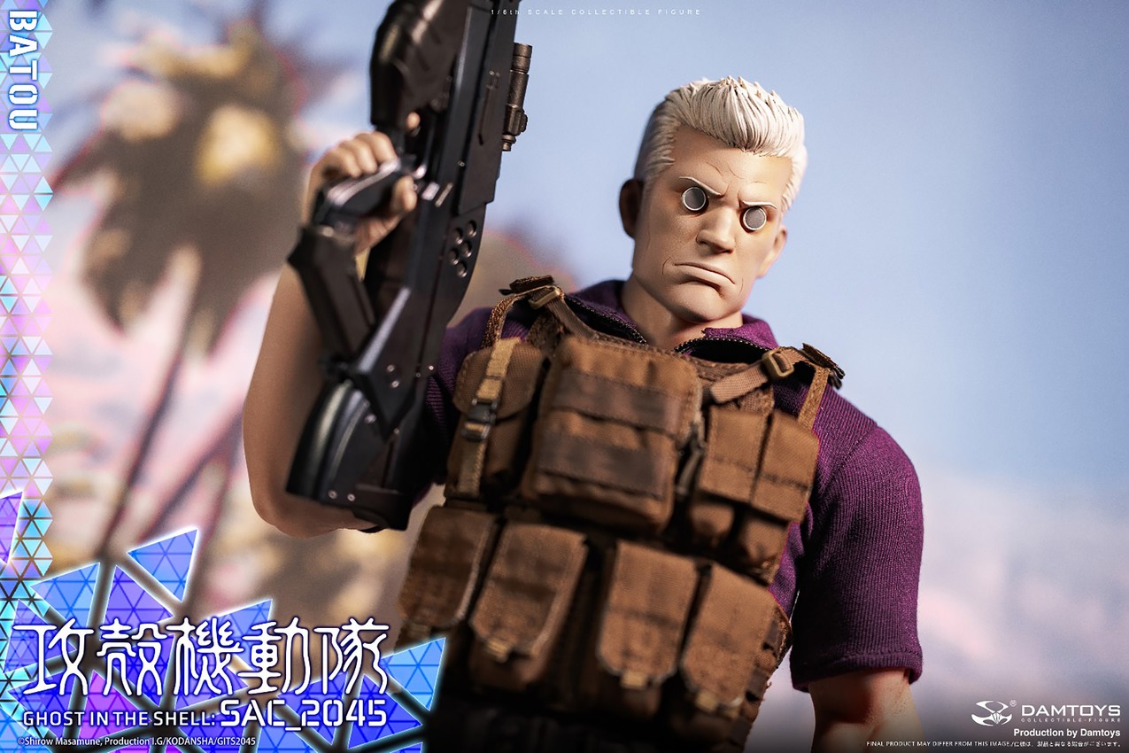 Batou Sixth Scale Figure by Damtoys | Sideshow Collectibles