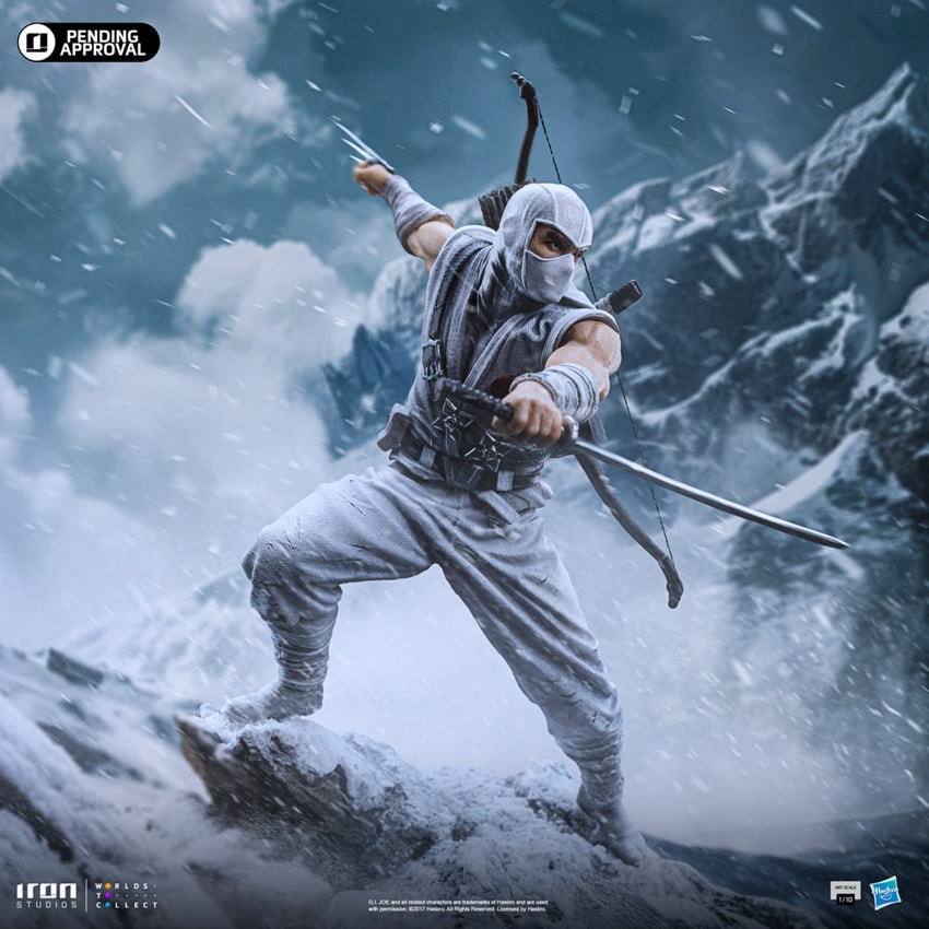 Storm Shadow 1:10 Art Scale Statue by Iron Studios | Sideshow Collectibles