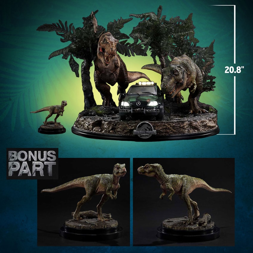 T Rex Jurassic Park Attack